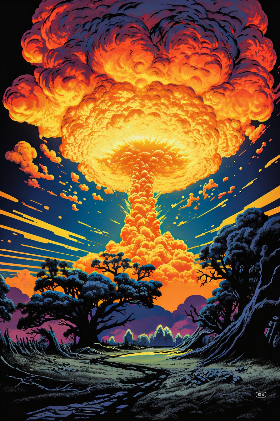 A Massive Explosion Diamond Painting – All Diamond Painting