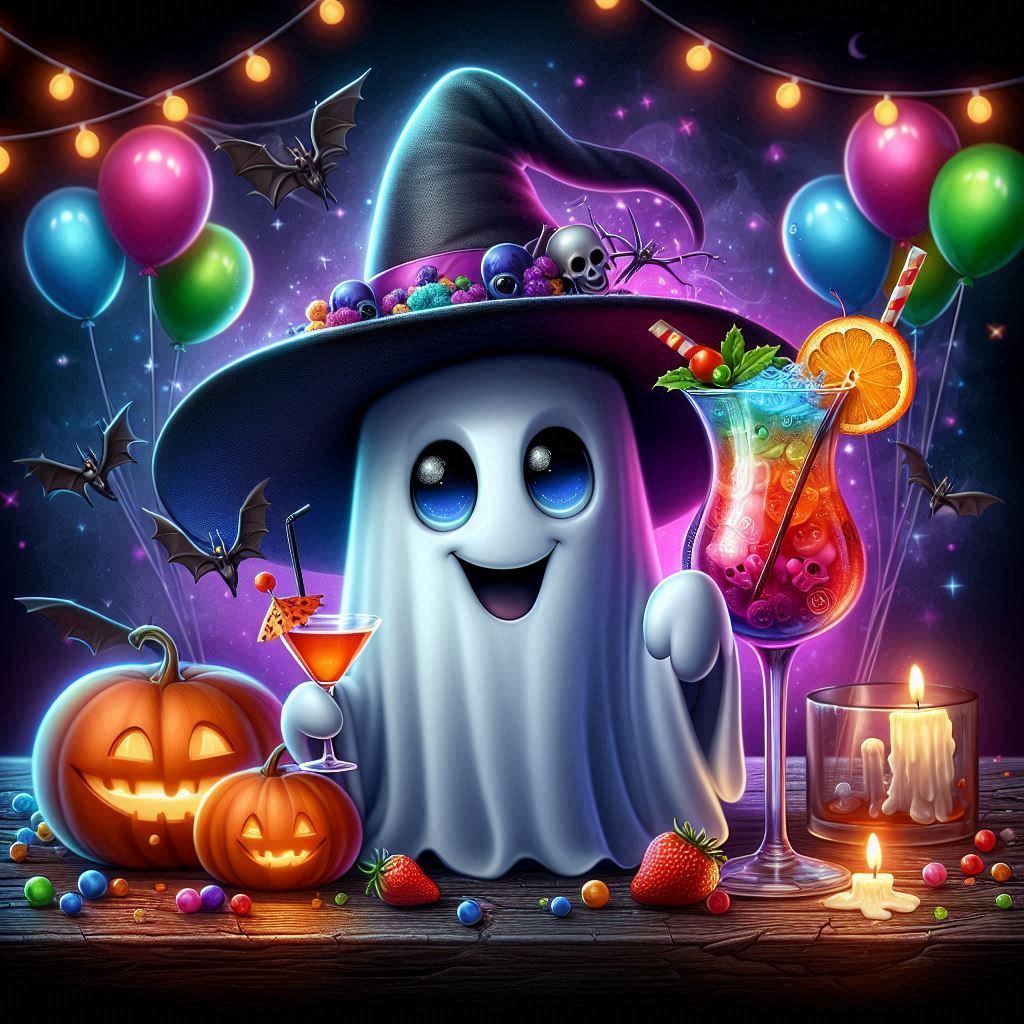 Adorable Halloween Ghost - Diamond Painting – All Diamond Painting