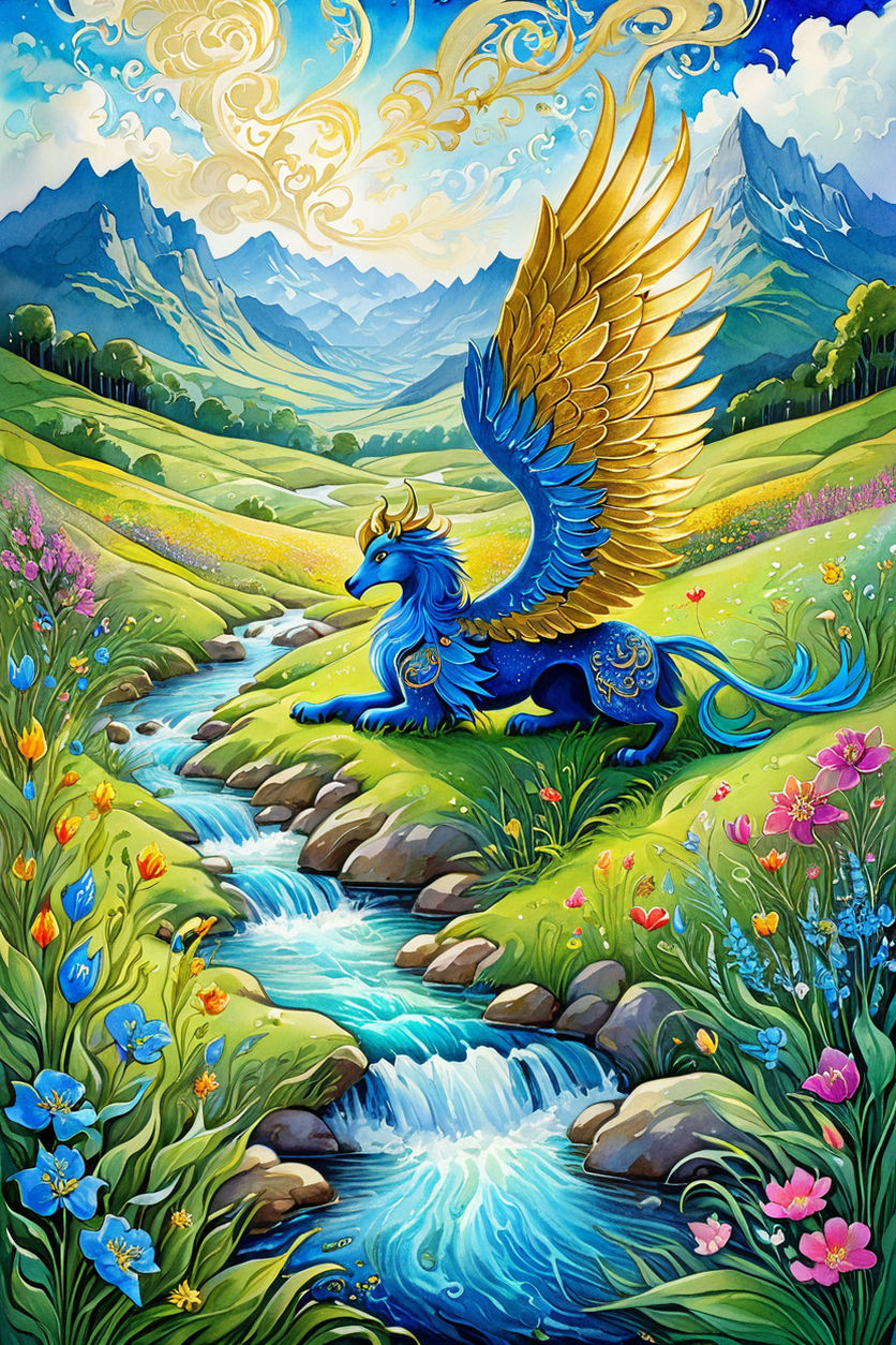 Griffin Painting