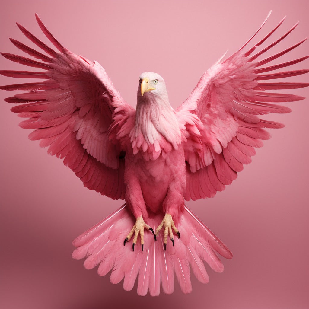 Grace of the Pink Eagle – All Diamond Painting