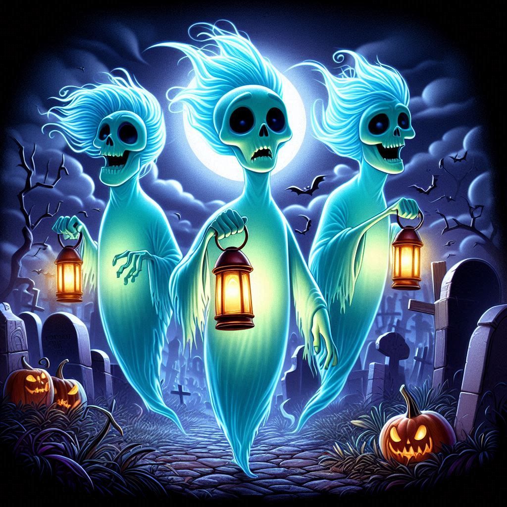 Halloween Ghost Horror - Painting By Diamonds – All Diamond Painting