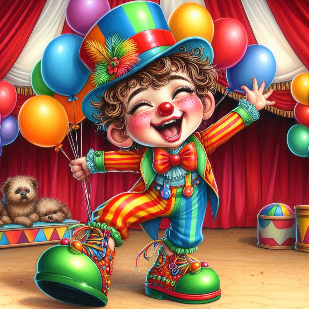 Little Clown - Painting By Diamonds – All Diamond Painting