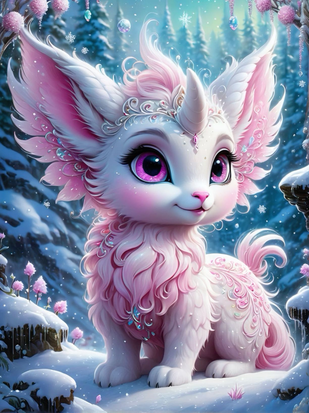 Magical Pink Dragon - Diamond Painting kit – All Diamond Painting
