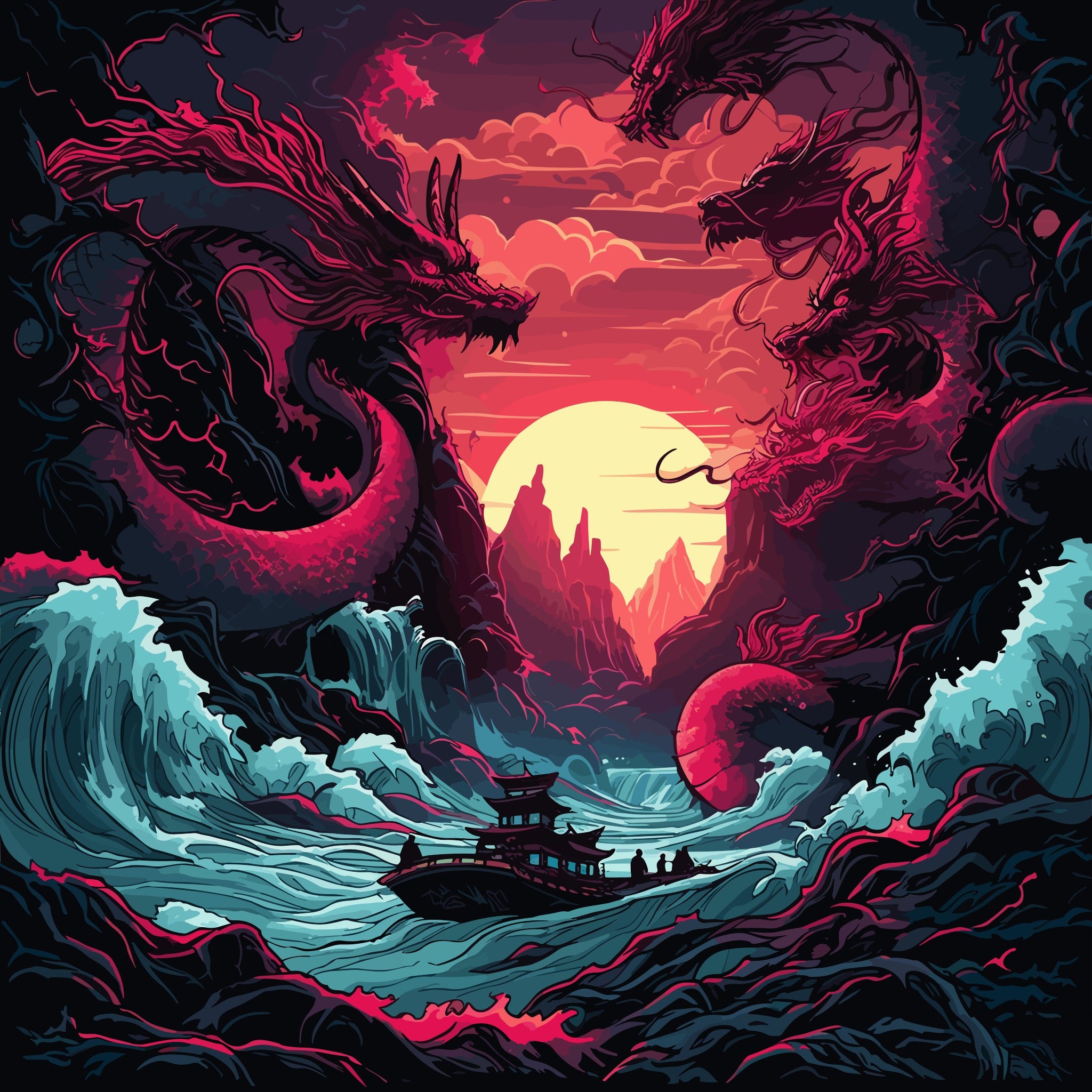 Stranded in the Storm Diamond Painting – All Diamond Painting