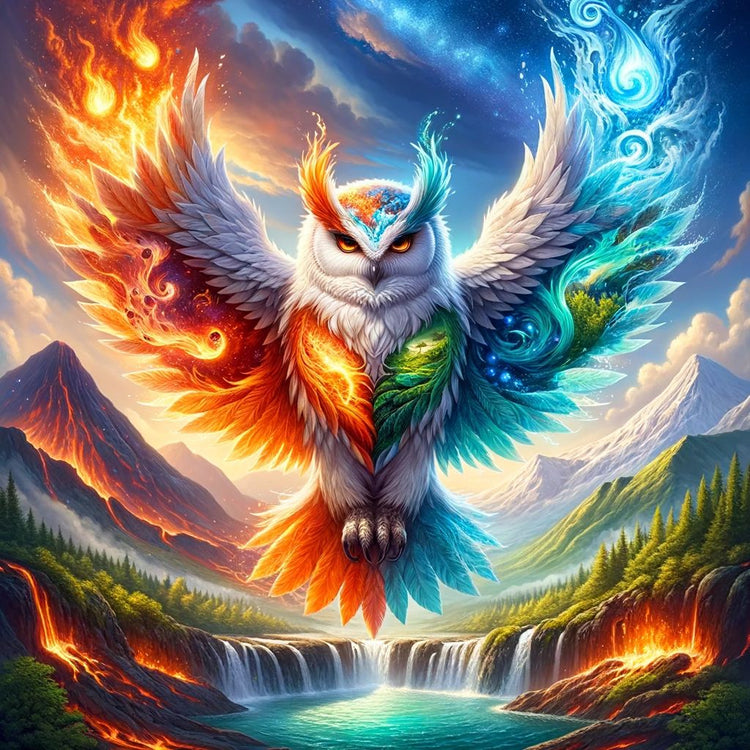 The Elemental Owl - DIY Painting – All Diamond Painting