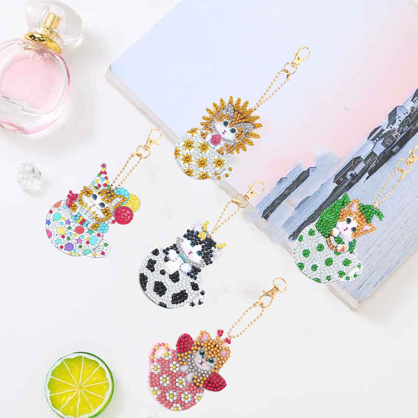 Colorful Kittens - Diamond Painting Keychains – All Diamond Painting