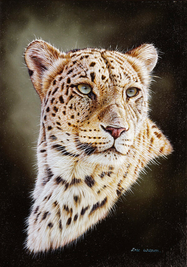 Persian Leopard Portrait - Art by Eric Wilson – All Diamond Painting