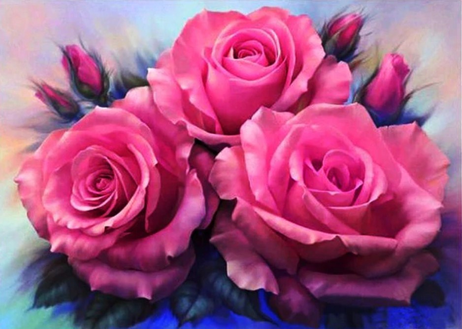 Pink Rose Beauty Diamond Painting – All Diamond Painting
