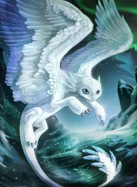 The Mythical Frost Feather – All Diamond Painting