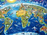 World Map Diamond Paintings – All Diamond Painting