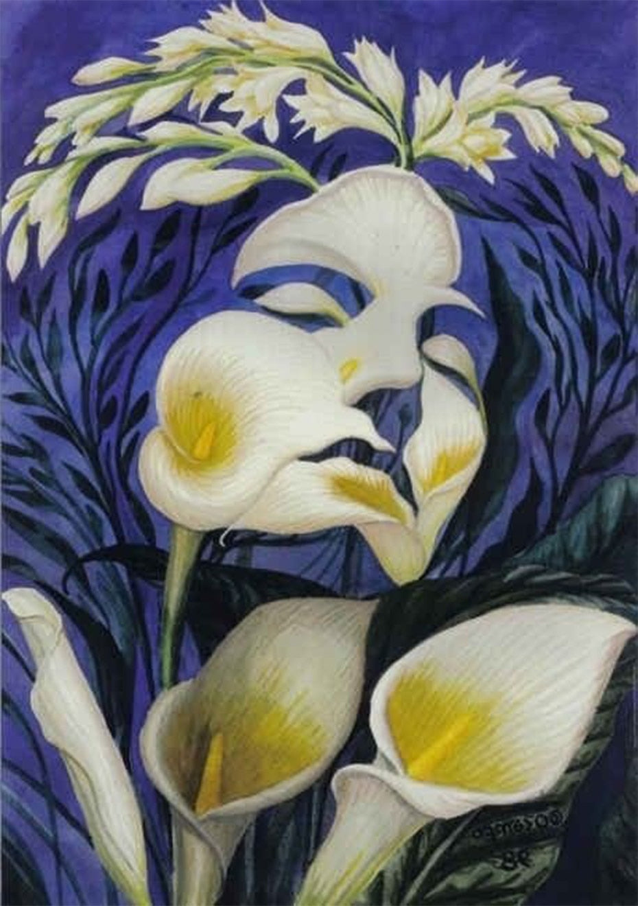 Lady & Flowers Art DIY Diamond Painting – All Diamond Painting